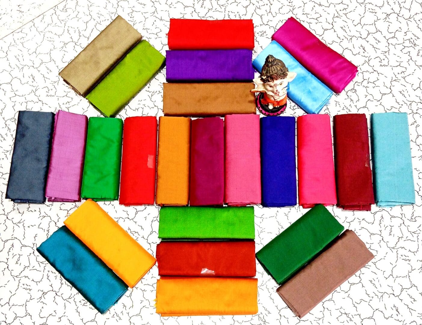 Silk Cotton Blouse Bits - Eswari Textiles Ellampillai