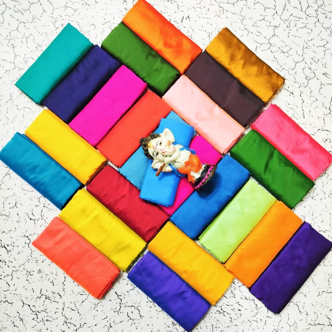 Silk Cotton Blouse Bits - Eswari Textiles Ellampillai